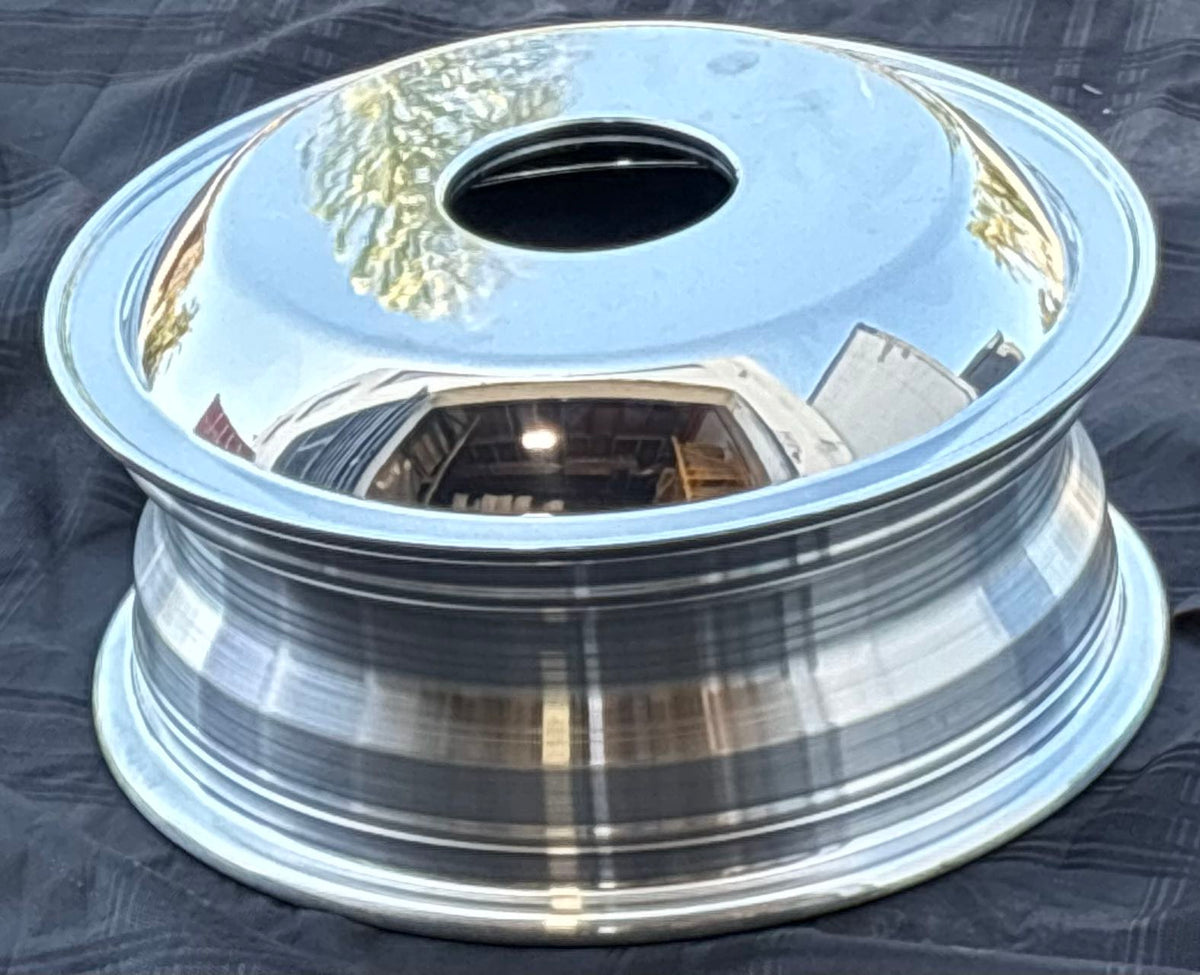 ALUMINUM BLANK WHEEL 16x6.00 with 8 handholes 116mm CBD, 8handholes po ...