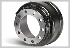 BRAKE DRUM, 16.5x6 ALL EQUIPMENT Cross#65152b 3687X – american truck wheels