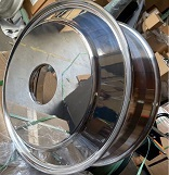 ALUMINUM BLANK WHEEL 19.5x7.50 116mm CBD, polished both side for all p ...