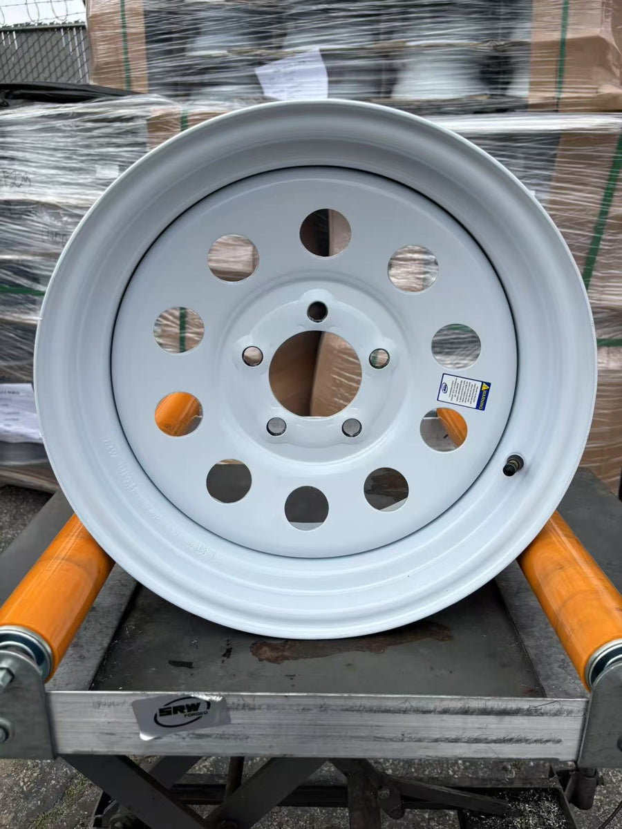 Steel wheel 15X6J 5X4.5inch BCD:3.19inch Offset0 10 Mod Load:2860 18.9 ...