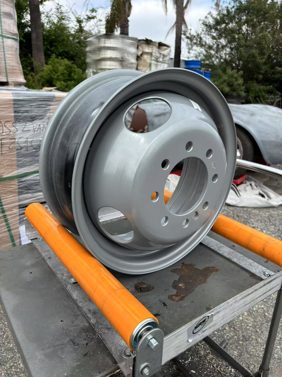 Steel wheel 16x6 Dual Deavy Duty 8x6.5 inch BCD:4.76inch Offset:5.5 in ...