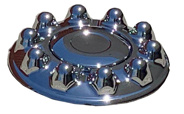 2005-2016 Ford F450 & F550 ABS Chrome plastic front hub cover to be us ...